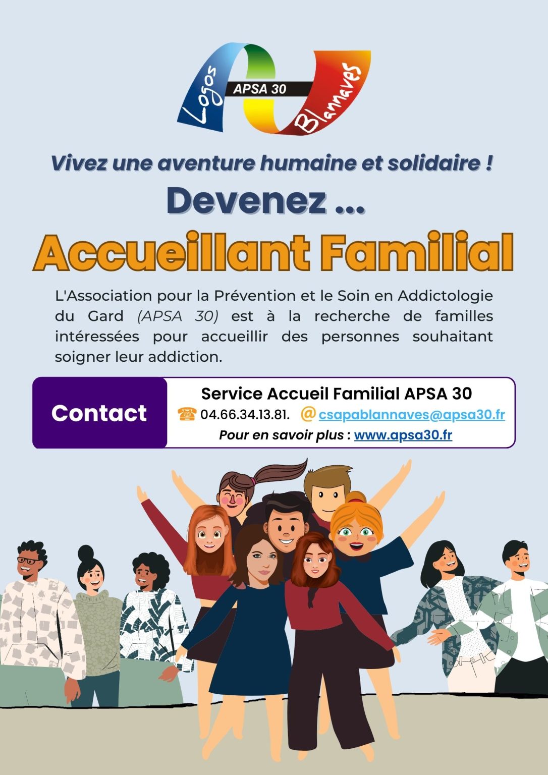 Devenez accueillant familial - Le Vigan